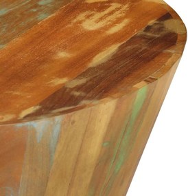 Konferenční stolek Ø 65 x 31 cm masivní recyklované dřevo 328301