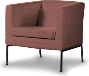 Potah na křeslo IKEA Klappsta barva hnědá látka pletený vzor