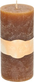 Svíčka Lea 15cm brown