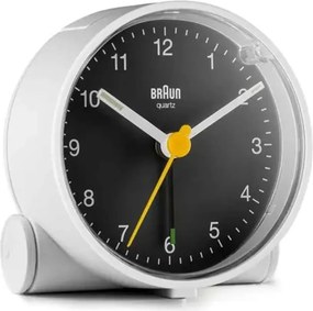Braun - Analogový budík BC01, bílá/černá 4007218670069