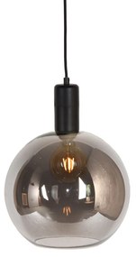 Závěsná lampa Fumo - kouřové sklo - 30 cm