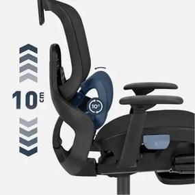 Mark Adler Expert 9.3 černá / Kancelářské ergonomické křeslo / nosnost