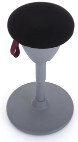 Balanční stolička Acorn, černá / šedá