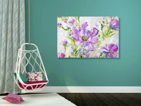 Obraz malované květiny léta Varianta: 120x80