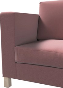 Potah na pohovku IKEA  Karlanda 3-místná nerozkládací, krátký barva fialová látka sametová