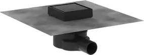 Hansgrohe RainDrain Point - Podlahová vpust | 10x10 cm | matná černá