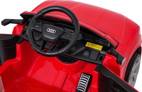 Elektrické autíčko Audi SQ8 červené / šedé