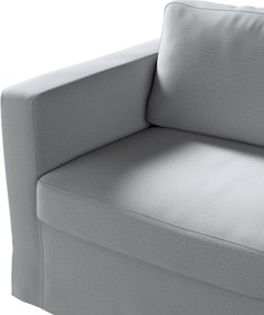 Potah na pohovku IKEA  Karlstad 2-místná , nerozkládací, dlouhý barva šedá látka sametová