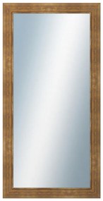DANTIK - Zarámované zrcadlo - rozměr s rámem cca 60x120 cm z lišty TRITON široký zlatý (2952)