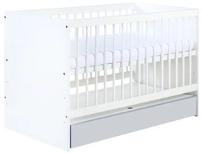 Dětská postýlka se šuplíkem Klups Dalia Grey