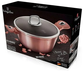 BERLINGERHAUS Kastrol s poklicí s titanovým povrchem 28 cm I-Rose Edition BH-6036