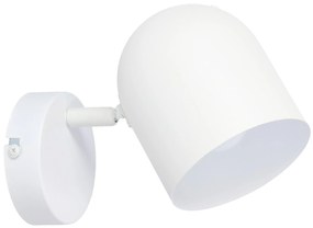 Candellux Bílé stropnínástěnné svítidlo Azuro pro žárovku 1x E27