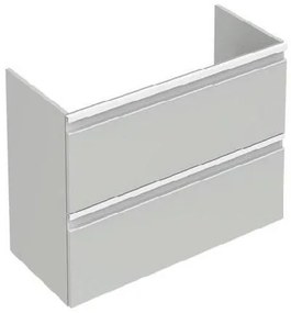 Ideal Standard Tesi - Umyvadlová skříňka, 600x440x490 mm, lesklá světlá šedá T0050PH