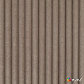 Hnědá manšestrová rohová pohovka (pravý roh/do L) Colesio – ELTAP