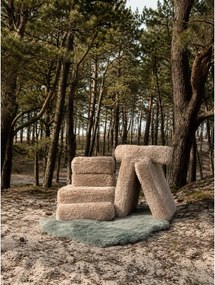 Šalvějově zelený dětský koberec 115x140 cm Mammoth – Meowbaby