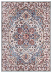 Červeno-modrý koberec Nouristan Anthea, 120 x 160 cm