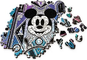 Trefl Wood Craft Origin - Puzzle - Mickey Mouse a Minnie / 501 dílků /
