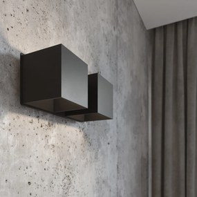 Sollux Lighting Nástěnné svítidlo QUAD 2 černé