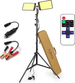 Kempingové svítidlo Wiltec – 55 W, 12 V (64204)