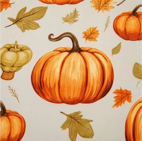 Prostěradlo z mikrovlákna AUTUMN PUMPKINS barevné 90x200 cm