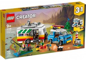 Lego stavebnice lego creator 31108 rodinná dovolená v karavanu