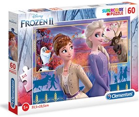 Clementoni - Puzzle Supercolor 60 Frozen 2
