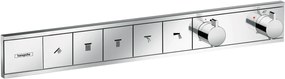 Hansgrohe RainSelect, baterie pod omítku na 5 spotřebičů, chromová, 15384000