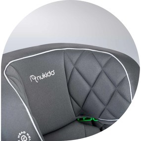 Autosedačka Nukido Louis šedá 15-36 kg ISOFIX