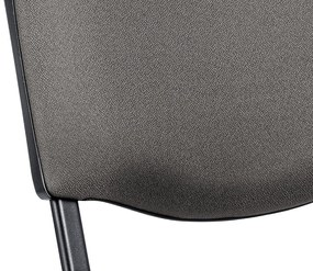 Konferenční židle Taurus, šedá látka