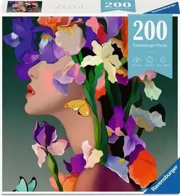 Ravensburger 120017813 Květinová hlava Iris 200 dílků / věk od: 8 let
