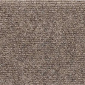 Schodové rohože samolepicí 10 ks 56 x 17 x 3 cm béžové půlkulaté 149693