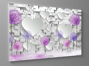Liox Obraz květinová abstrakce Rozměr: 150 x 100 cm