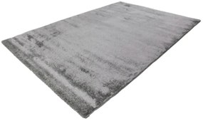 LALEE Kusový koberec SOFTTOUCH 700/silver BARVA: Stříbrná, ROZMĚR: 80x150  cm