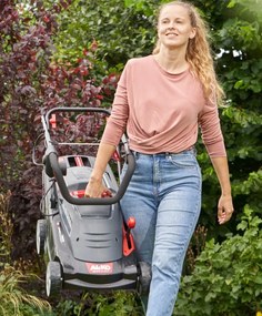 AL-KO 34.4 E Comfort – Elektrická sekačka 34 cm, bez pojezdu, koš 37 l, 1200 W (114055) – Servis ČR