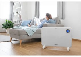 Sencor - Konvekční ohřívač s LCD displejem a termostatem 750W/1500W/230V IP24