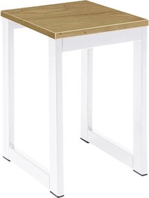 Dede Set - kuchyňský stůl 80 x 60 cm + 2x židle MINI  -  dub artisan / bílá