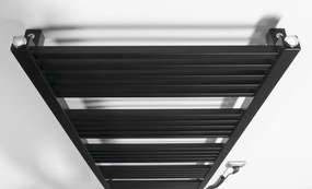 Sapho METRO-E elektrický koupelnový radiátor rovný 500 x 1340 mm 500 W černá mat ME513B