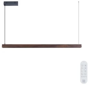 Immax NEO 07300L-LED Stm lustr na lanku MADEIRA 26W/230V Wi-Fi Tuya 122 cm ořech