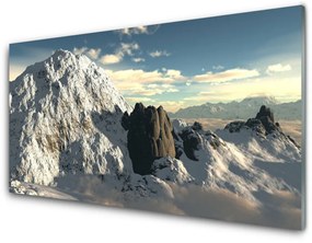 Plexisklo-obraz Hory Krajina 140x70 cm