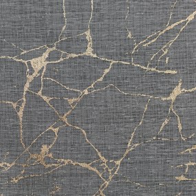 ZÁCLONA NA KROUŽČÍCH REVA1 140X250 CM VZOROVANÁ