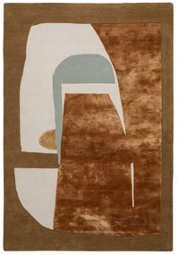 Hoorns Hnědý koberec Yuanna 160 x 230 cm