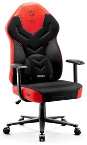 Herní židle Diablo X-Gamer 2.0 Normal Size: černo-červená Diablochairs