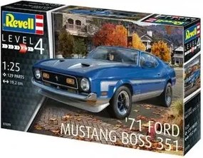 Revell 07699 71 Ford Mustang Boss 351 / Plastikový model / 1:25