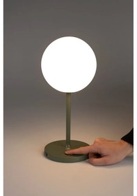 Zelená stmívatelná stolní lampa (výška 33 cm) Hub – White Label