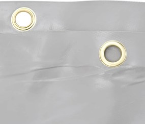 Plachta šedá 1 x 2,5 m 650 g/m² 156042