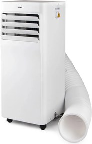 Mobilní klimatizace 4v1 COOLMAX 7000 BTU - DOMO DO10162, 2,05 kW, místnosti do 20?m2, 63 ??dB, Třída: A, dálkové ovládání, chlazení, ventilace, odvlhčování, čištění vzduchu