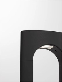 NV 9002840 Venkovní sloupkové svítidlo PORTAL černý hliník a akryl LED 13.5W 3000K 220-240V 296st. IP54 - NOVA LUCE