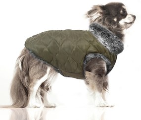 MILK&PEPPER Oboustranný kabát pro psy Victor Velikost: 29