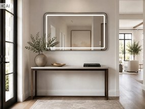 LED zrcadlo 60x80 cm