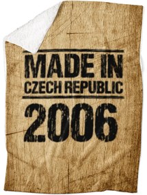 Deka Made In (rok: 2006, Podšití beránkem: ANO)